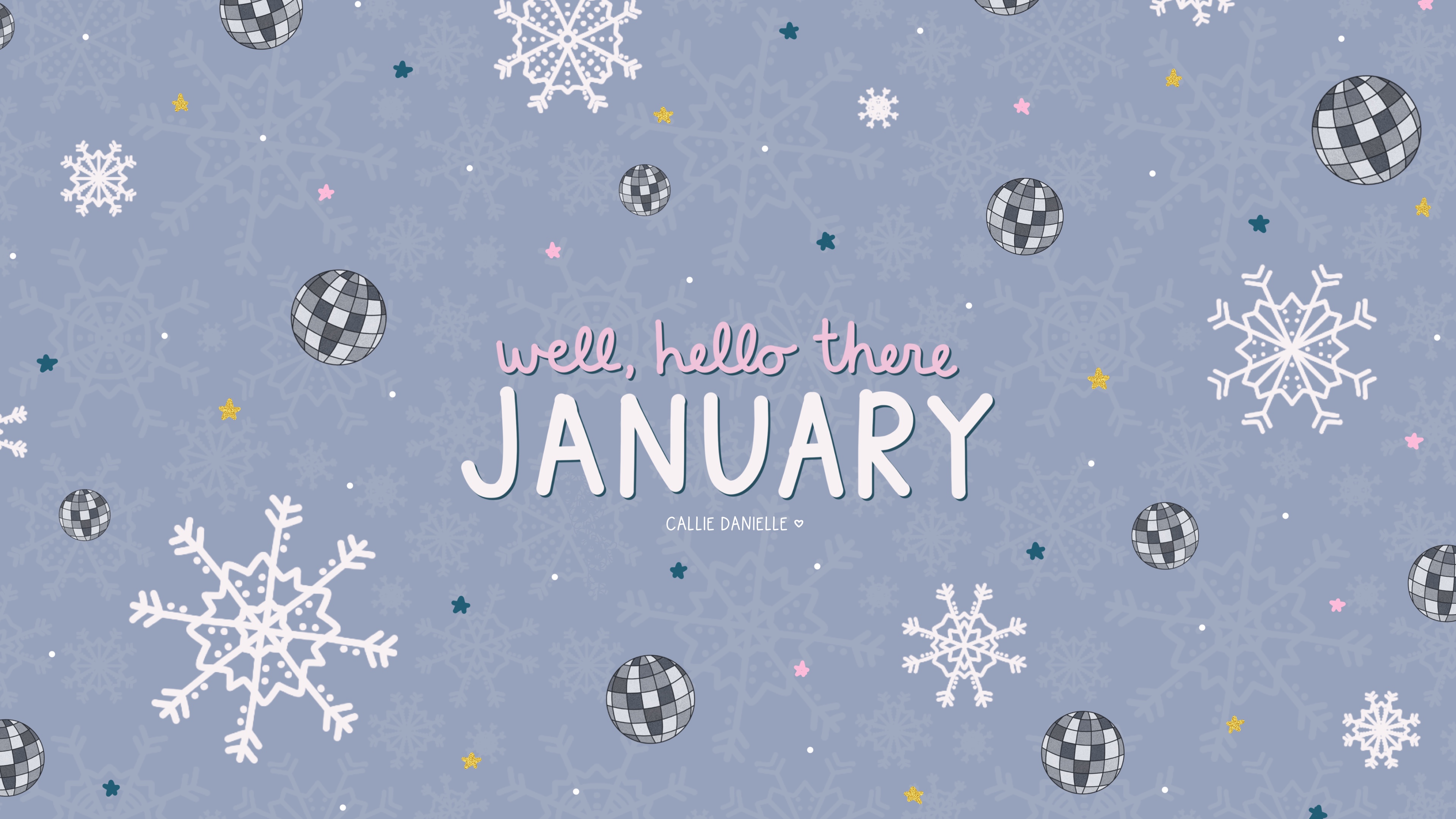 January 2023 Desktop Wallpapers - Callie Danielle Shop