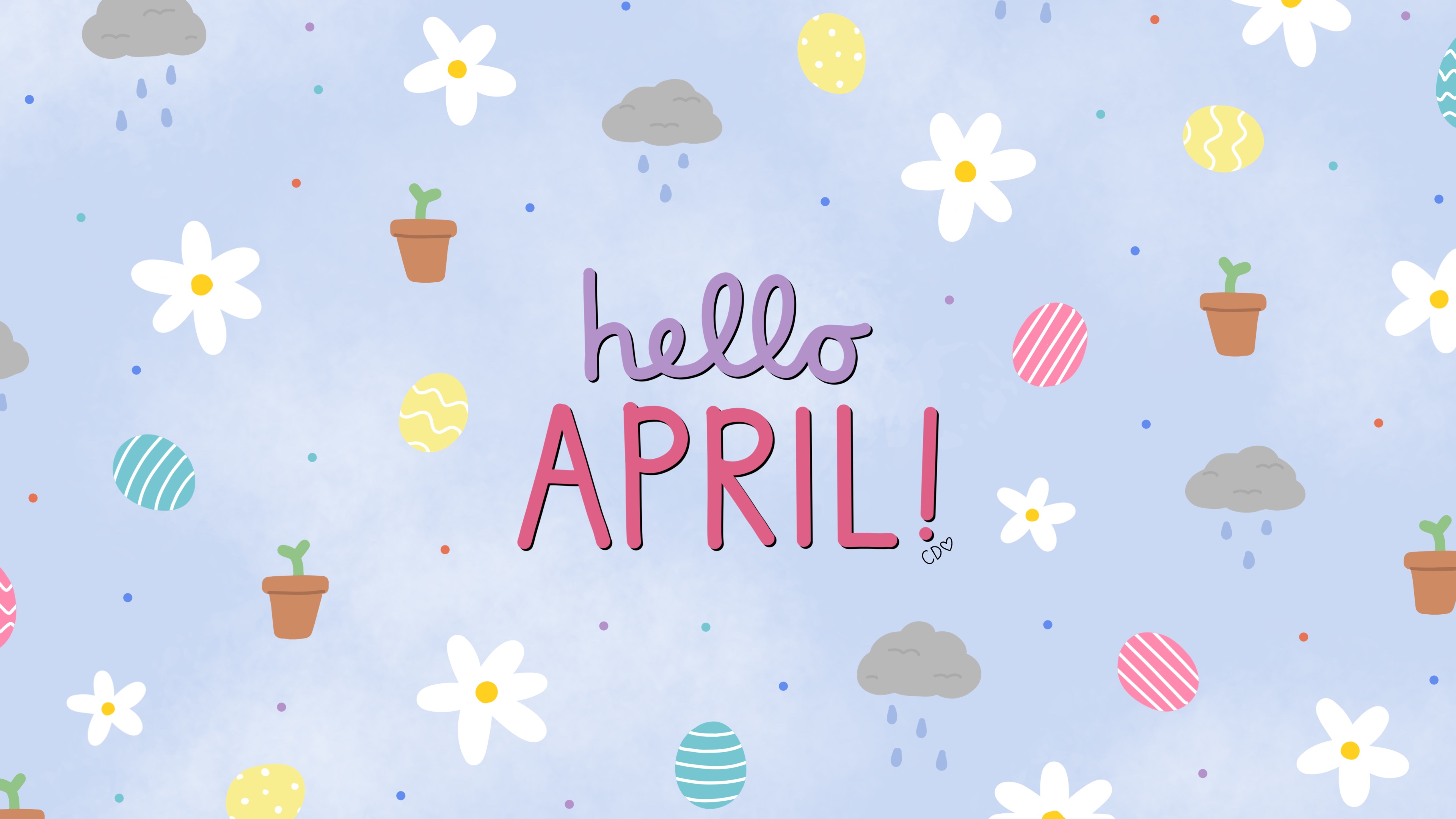 April 2023 Desktop Wallpapers - Callie Danielle Shop