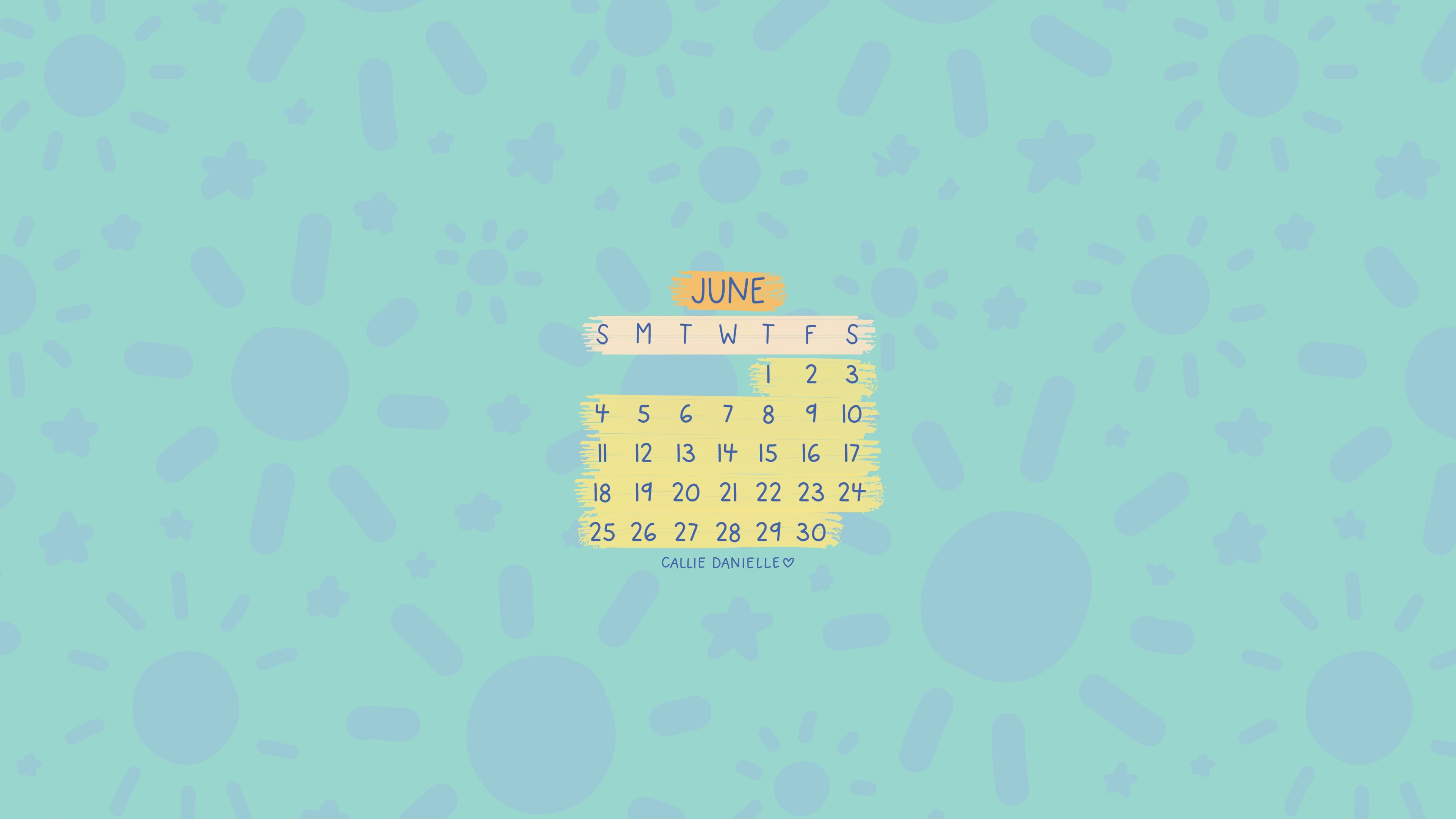 June 2023 Desktop Wallpapers - Callie Danielle Shop