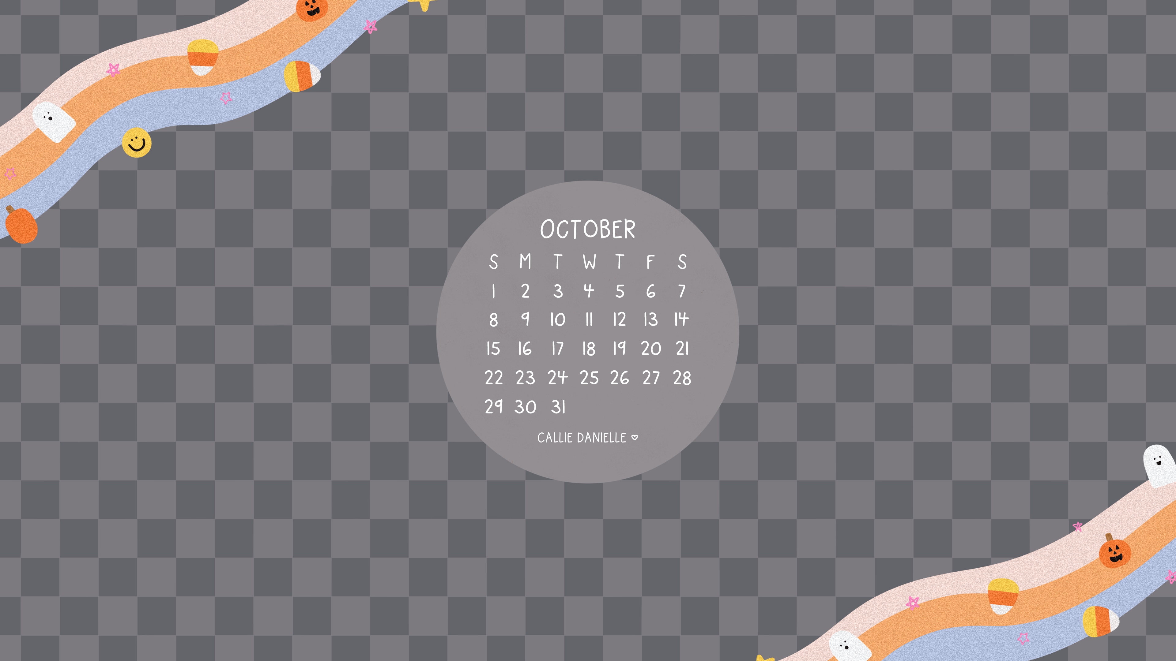 October 2023 Desktop Wallpapers - Callie Danielle Shop