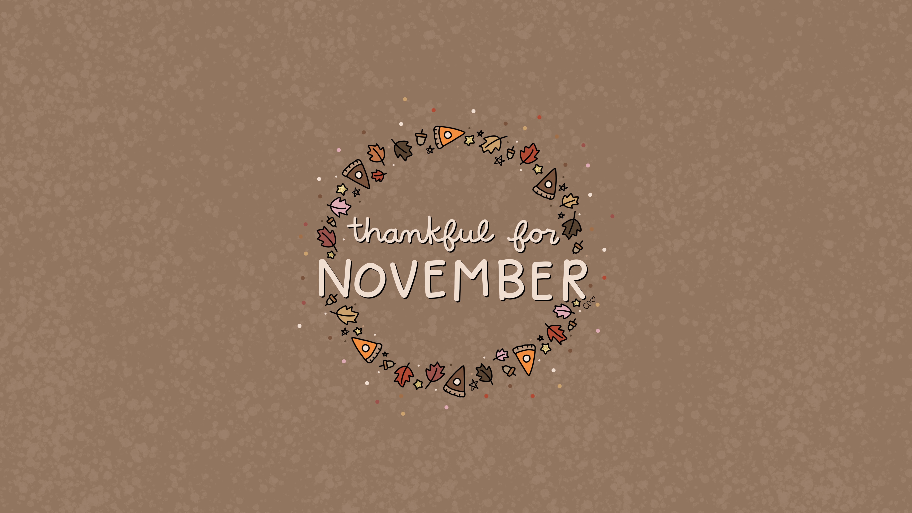 November 2023 Desktop Wallpapers - Callie Danielle Shop