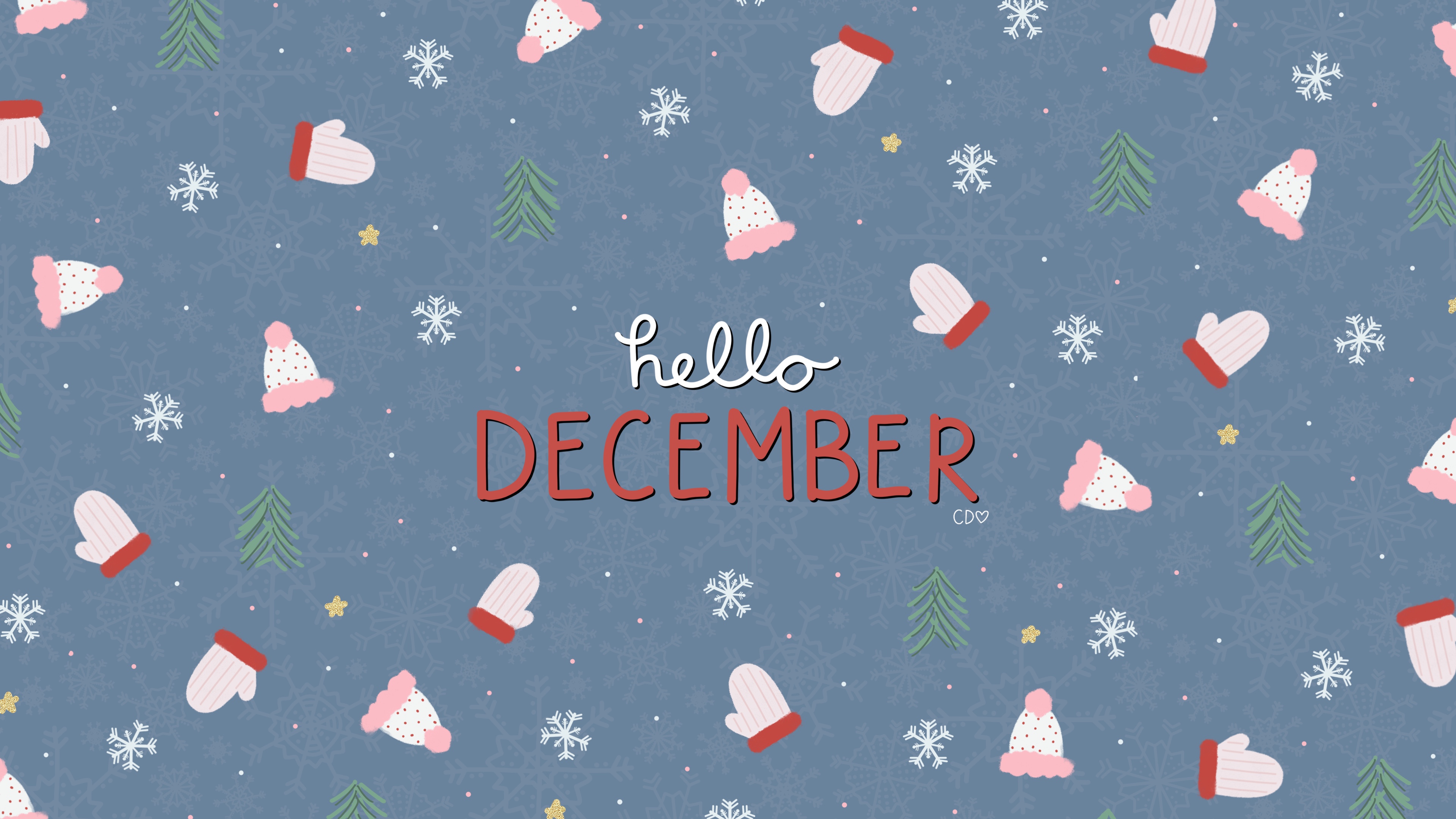 December 2023 Desktop Wallpapers - Callie Danielle Shop