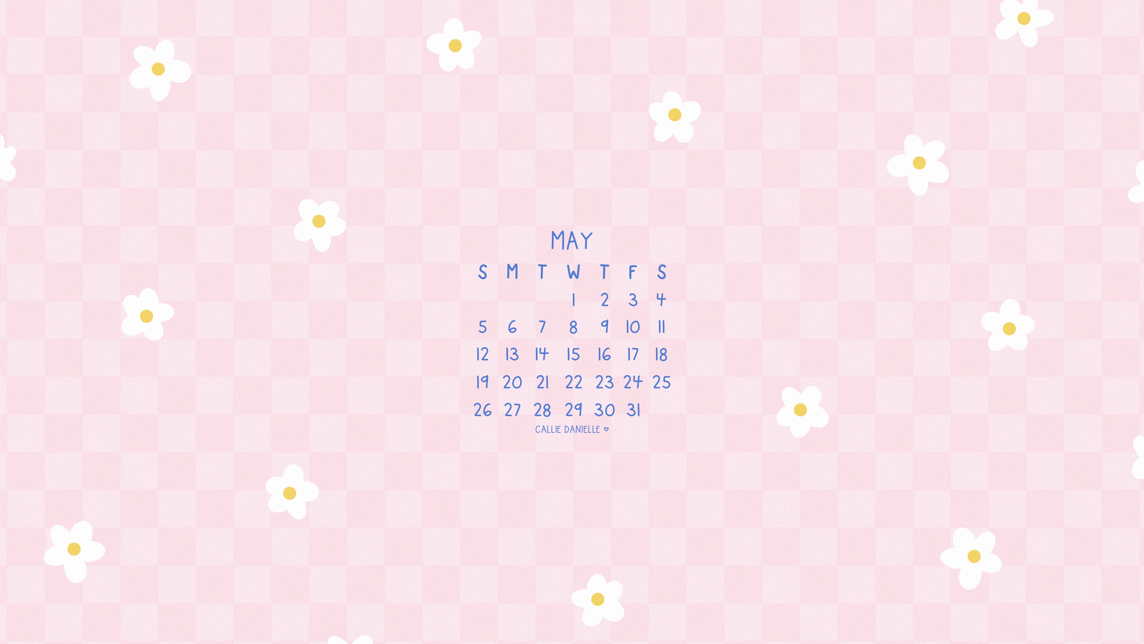 May 2024 Desktop Wallpapers - Callie Danielle Shop