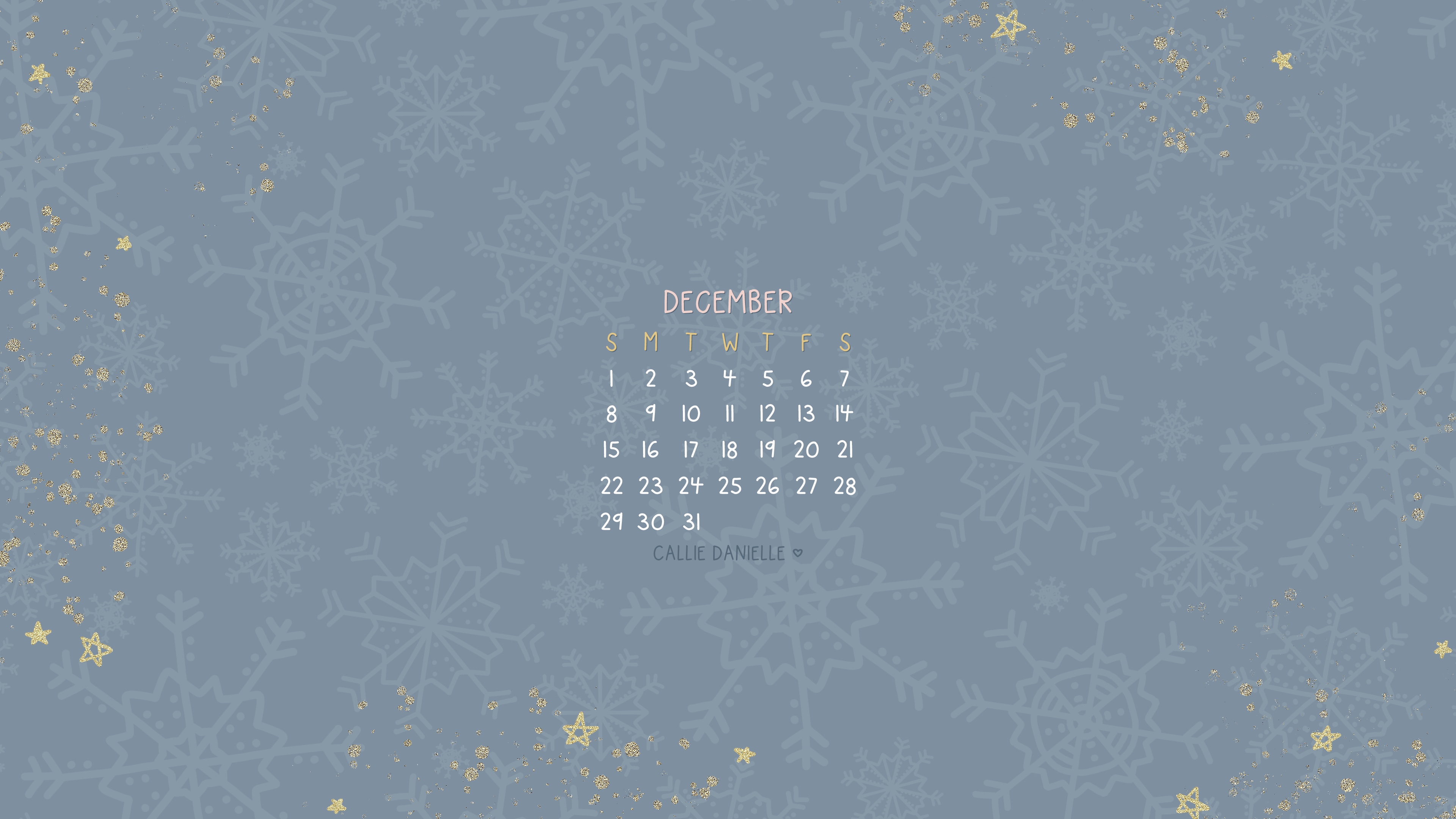 December 2024 Desktop Wallpapers - Callie Danielle Shop