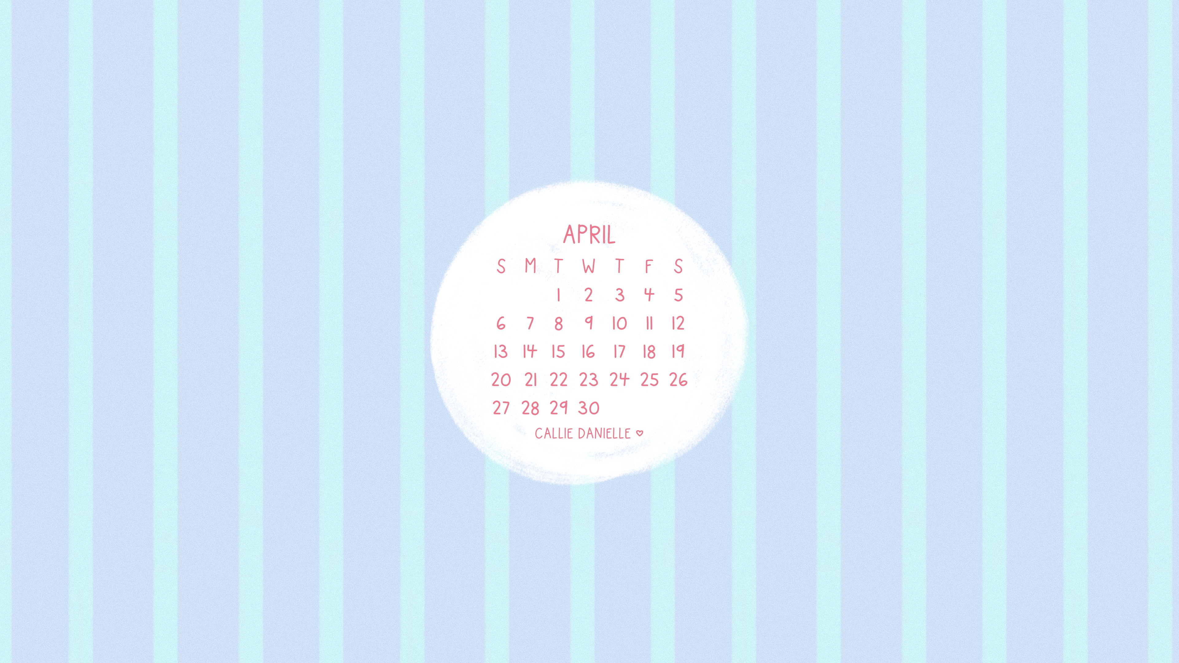 April 2025 Desktop Wallpapers - Callie Danielle Shop