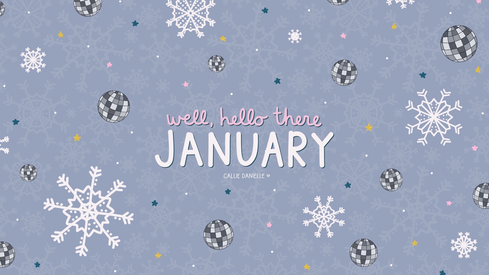 January 2023 Desktop Wallpapers - Callie Danielle Shop