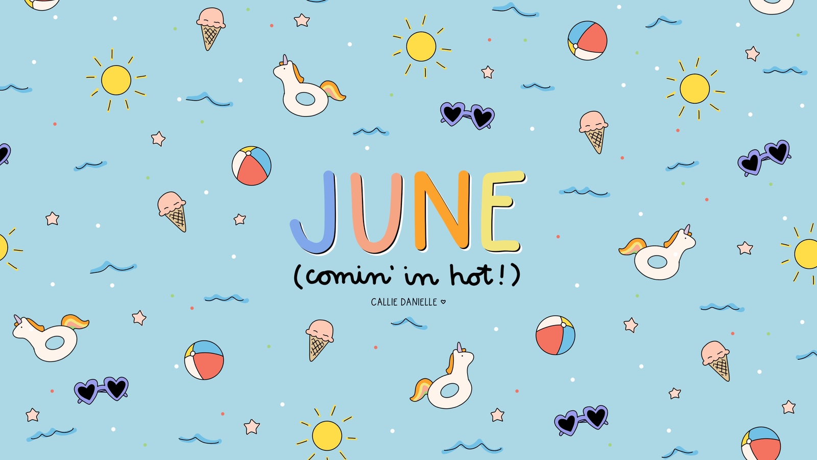 June 2022 Desktop Wallpapers - Callie Danielle Shop