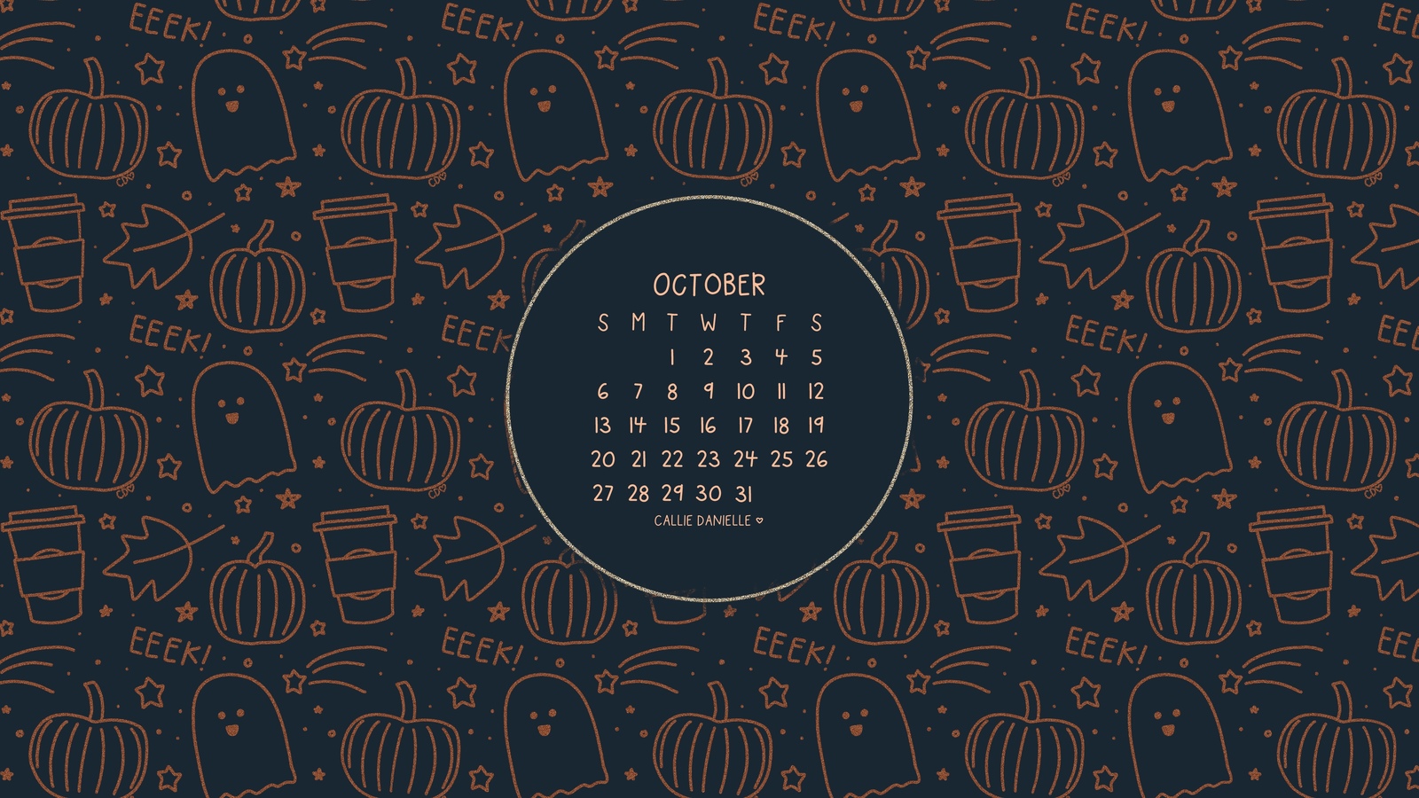 October 2024 Desktop Wallpapers - Callie Danielle Shop