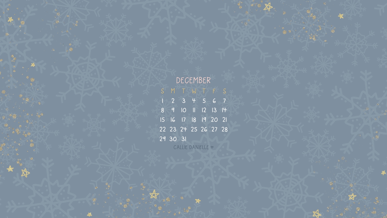 December 2024 Desktop Wallpapers - Callie Danielle Shop